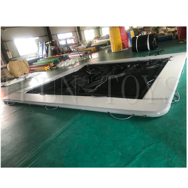 Inflatable Floating Pool with Net - Enhance Your Boating Experience