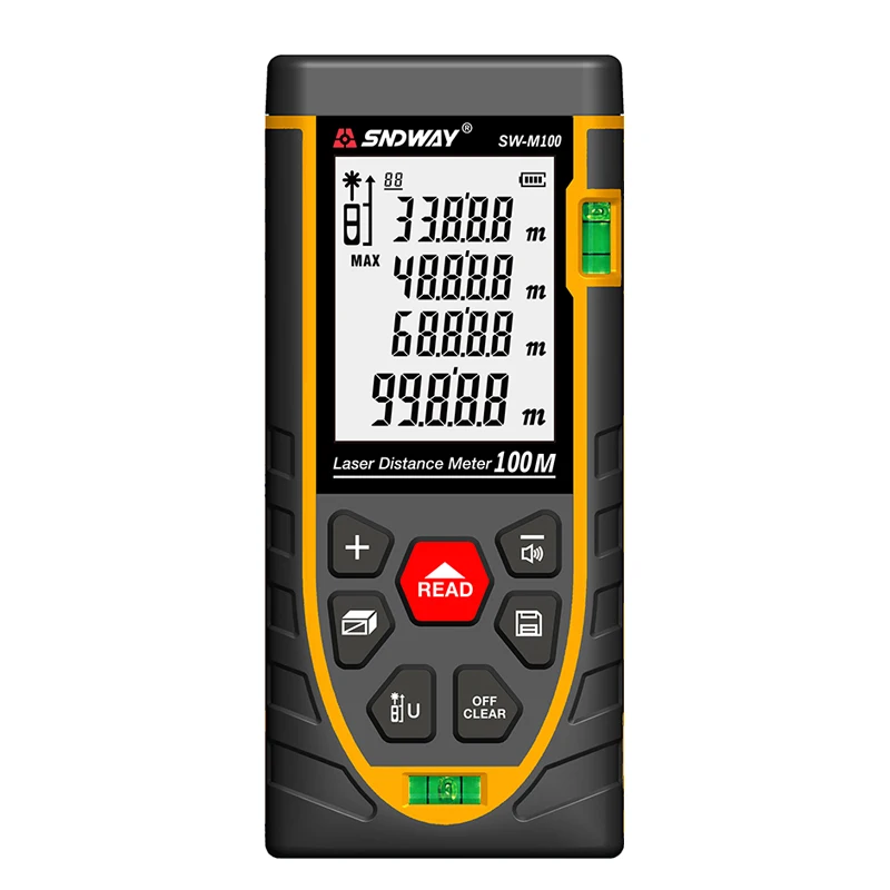 SNDWAY SW-M50 SW-M70 SW-M100 Laser Rangefinder Distance Meter 50M/70M ...