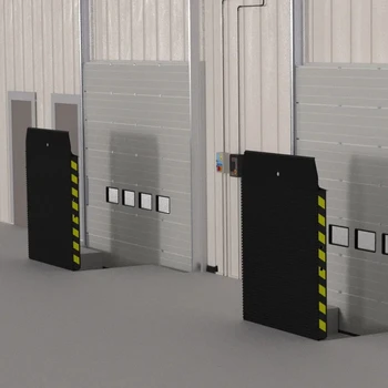 Panda 8t Hydraulic Vertical Dock Leveler Hydraulic Loading Unloading Platform Automatic ...