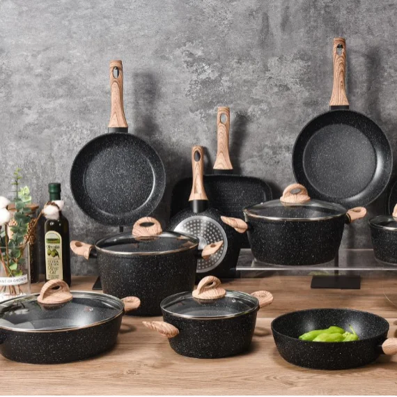 Collocated Freely OEM ODM Kitchen Cookware set Live -by Coco Product ...