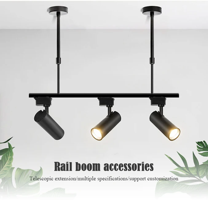 Custom Rail Light Surface Mounted Spotlight Adjustable Gu10 Led Track ...
