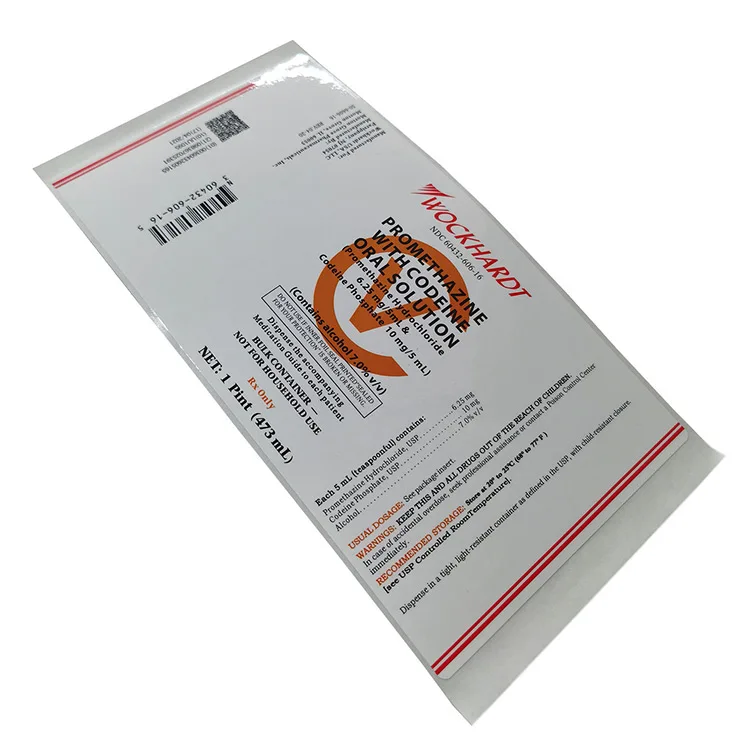 High Quality Cough Syrup Bottle Wockhardt Labels Cough Syrup Hi Tech ...