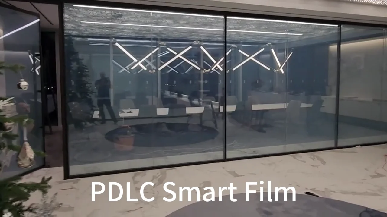Electrically Pdlc Smart Film Intelligent Glass Remote Control Tint Switchable Pdlc Smart Film ...
