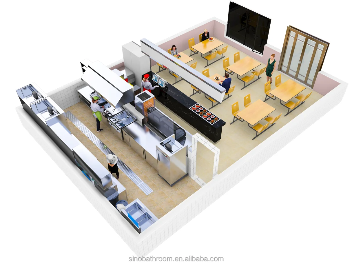 Customized Mcdonalds Equipments Fast Food Restaurant Equipment Kfc ...