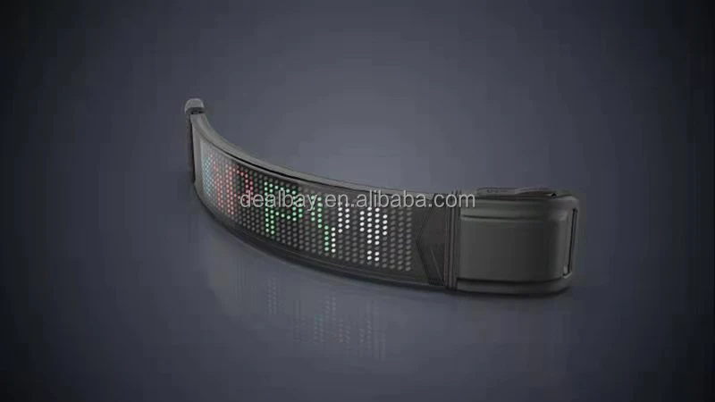 Custom Programmable Scrolling Smart Led Signs Flexible Rgb Led Display ...