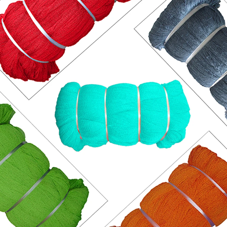 China Selling Green Colour Nylon Polyester Multifilament Customized ...