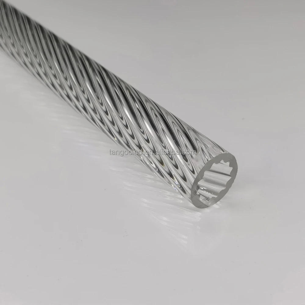 Pmma Tube Transparent Pmma Tube Light Extruded Plastic Pipes For Led ...