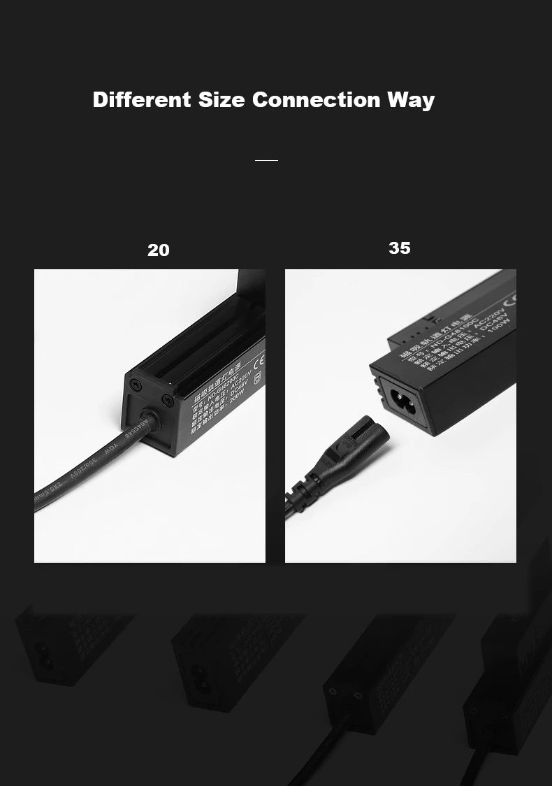 Magnetic Track Light Driver 100w Power Supply 200w Magnetic 48v Output ...