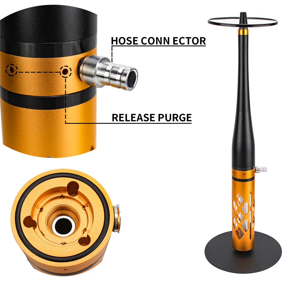 Alibaba.com: BaseBall Hookah Shisha Set with LED Light and Silicone ...