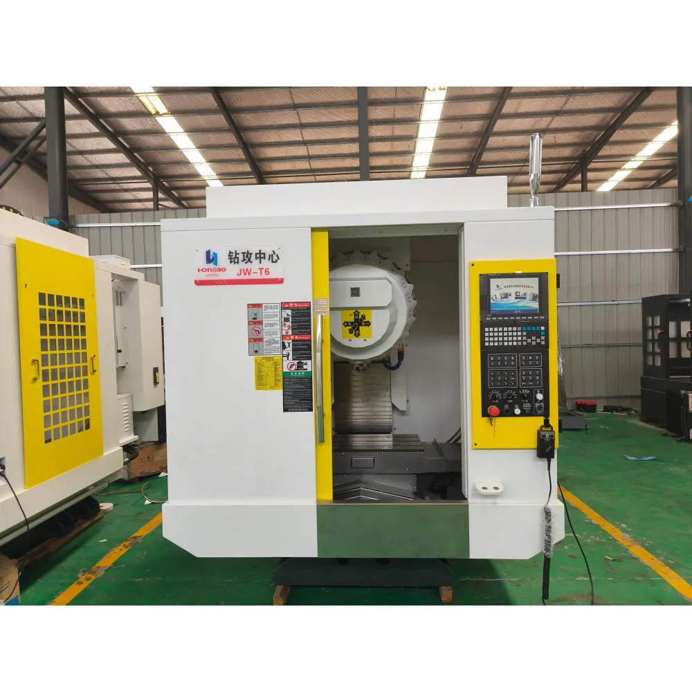 JW-T6 CNC Vertical Automated Milling Machine SYNTEC22MA Controller ...