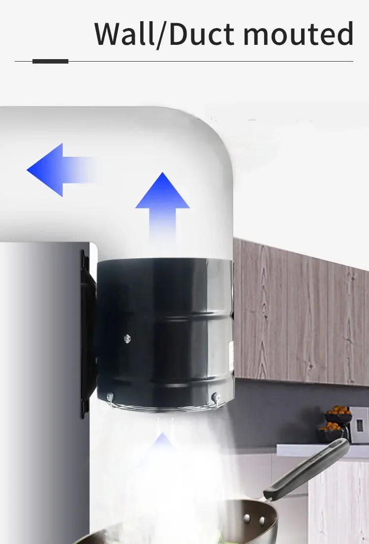 Bidirectional Pipeline Axial Fan - Powerful Two-Way Duct Fan