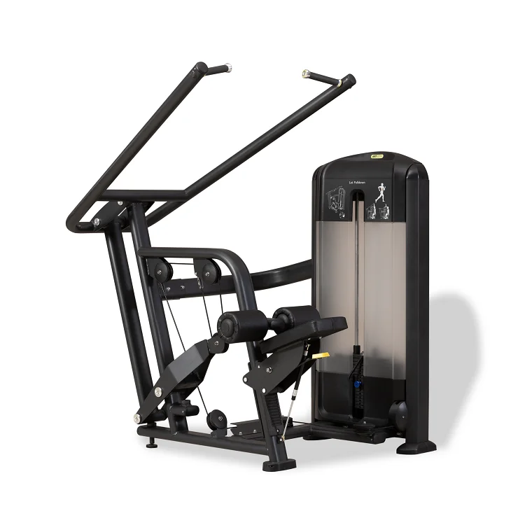 Vertical Traction machine seated Lat Pulldown cable machines for ...