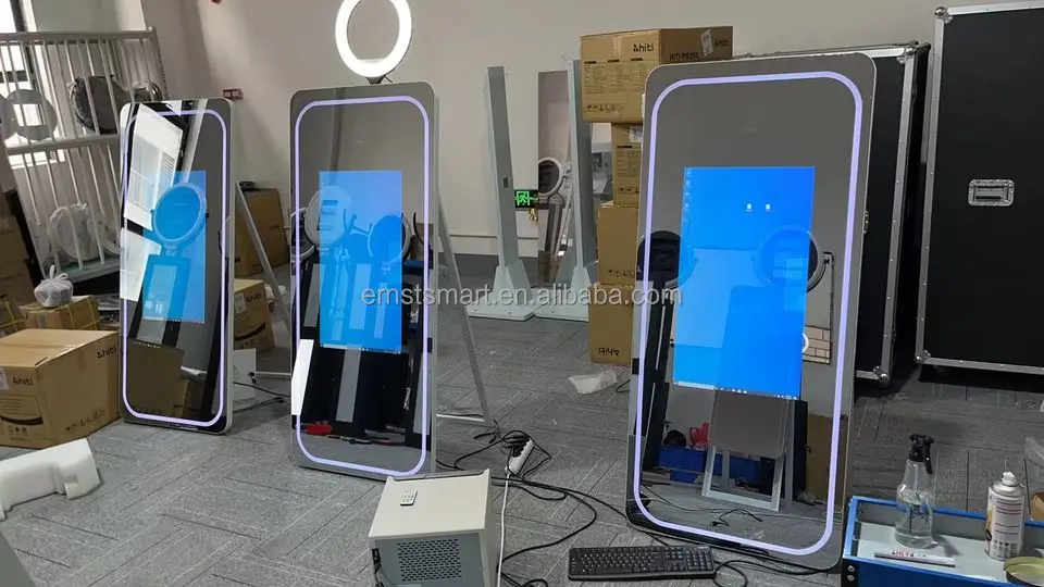 Selfie Magic Touch Screen Machine - Portable 65 Inch Picture