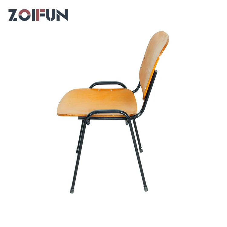 School Furniture Wooden Stackable Student Reading Writing Chair With ...