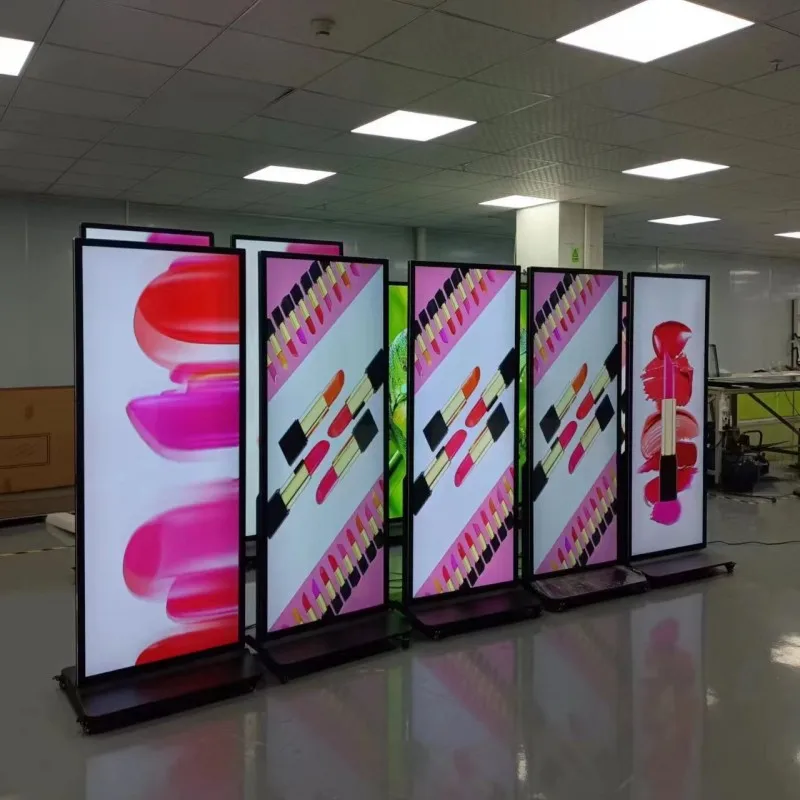 Indoor Full Color Poster Led Display P2 P2.5 P3 Floor Standing Digital ...