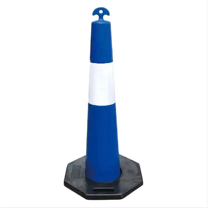 1150mm Yellow Blue Red Reflective T Top Stackable Delineator Cone - Buy ...