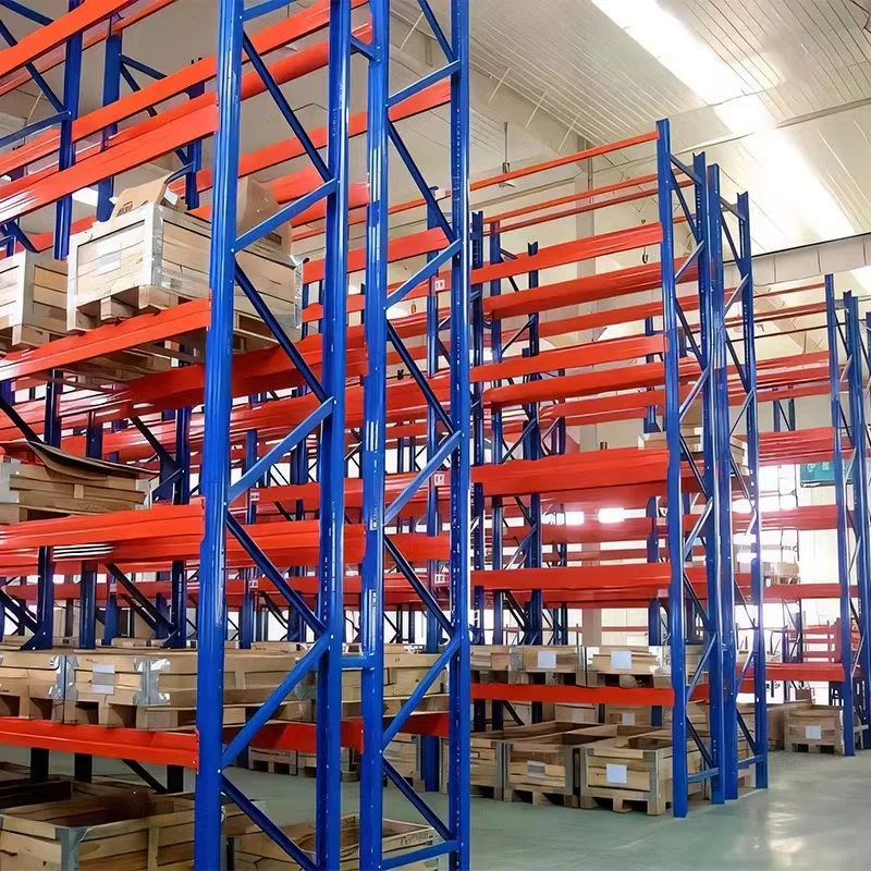 Warehouse Steel Rack Drive In Racking System Heavy Duty Industrial ...
