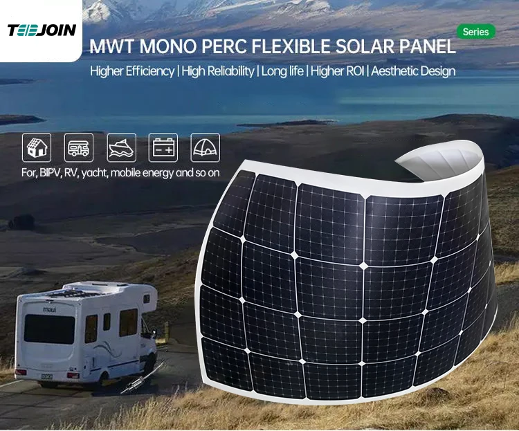 Rollable Amorphous Silicon Adhesive Solar Panel Thin Film Cells 90w ...