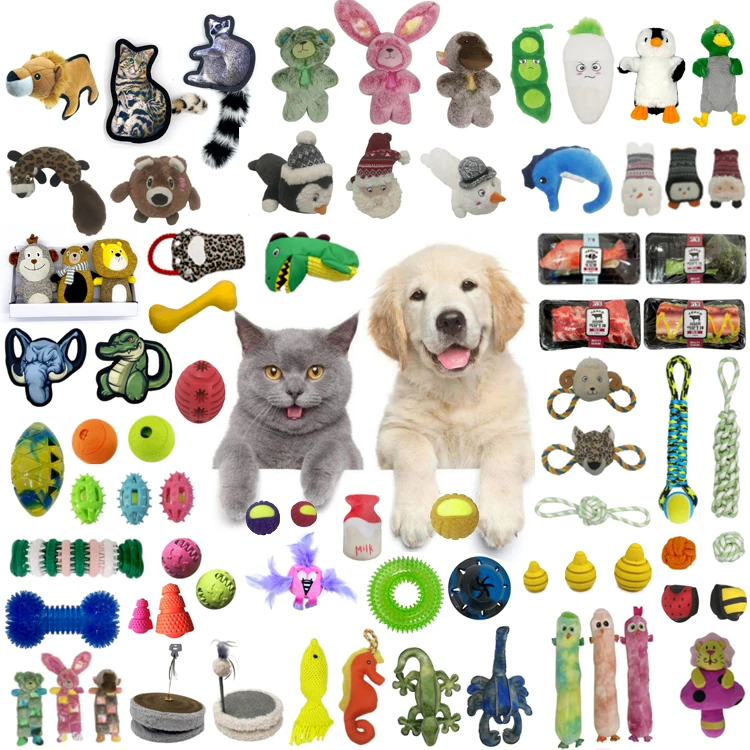 Wholesale Custom Eco Friendly Iq Training Rubber Plush Squeak Rope ...