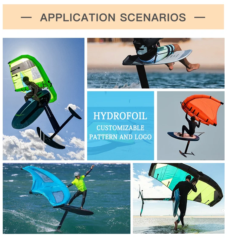 Durable Using Inflatable Water Boarding Hydrofoil Kite Wing Foil Board ...