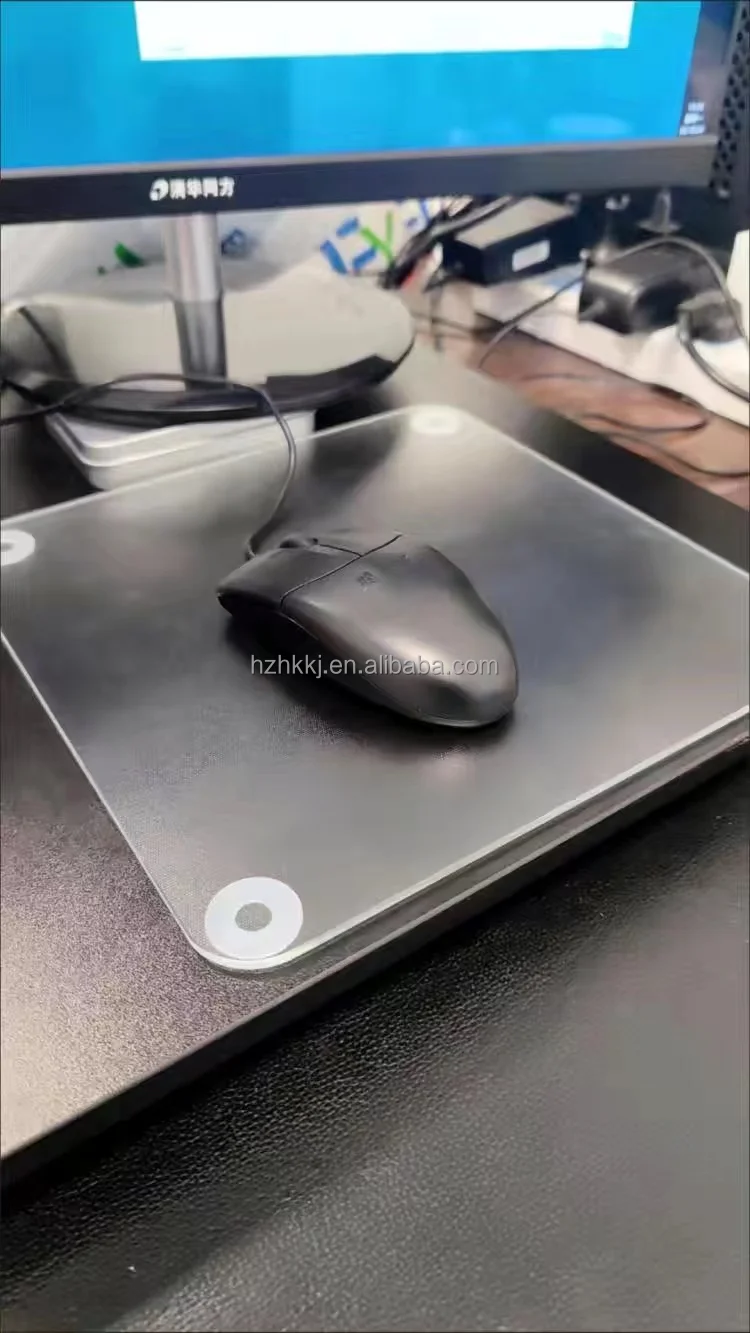 Tempered Glass Mouse Pad - Perfect for Gaming & Office