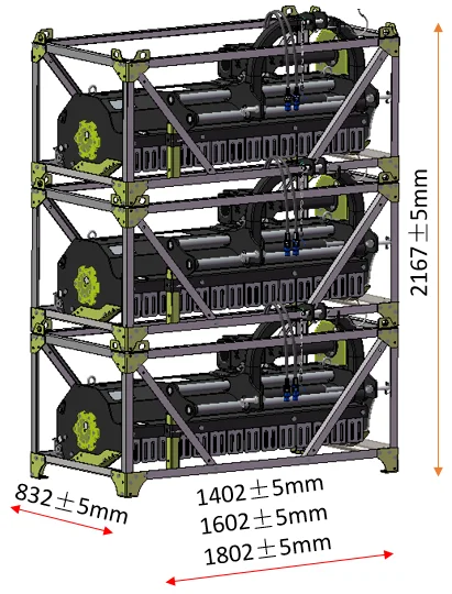 Awon Sfm 120-140-160 Rear-side Flail Lawn Mower Mulcher For Light Duty ...