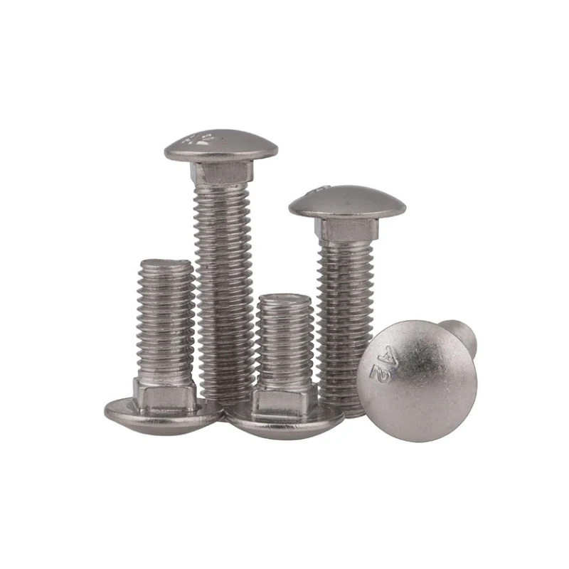 Stainless Steel SS304 SS316 SS316L A2 A4 Coach Round Head Carriage Bolt ...