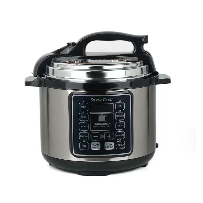 6l Electric Pressure Cooker Rice Non-stick Coating Inner Pot Household ...