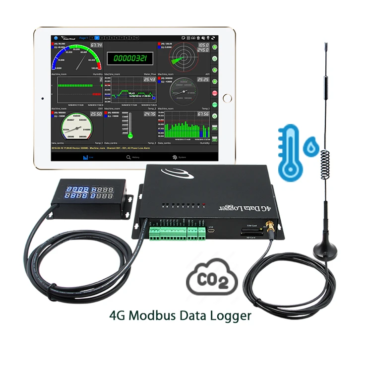 Temperature Monitor RS485 RTU Data Logger - EASEMIND