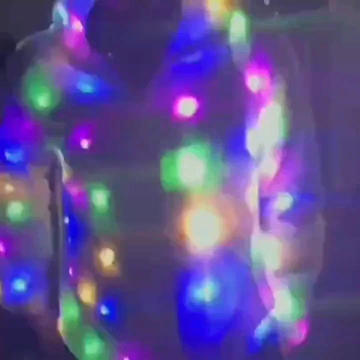 Luminous Clothing Suit Creative Light Emitting Pant Waterproof Costume ...