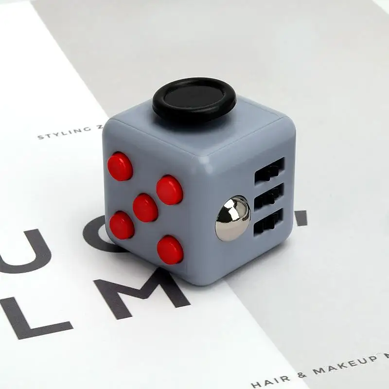 Colorful Mini Fidget Toy Cube Finger Toys Pressure Relief Puzzles Magic ...