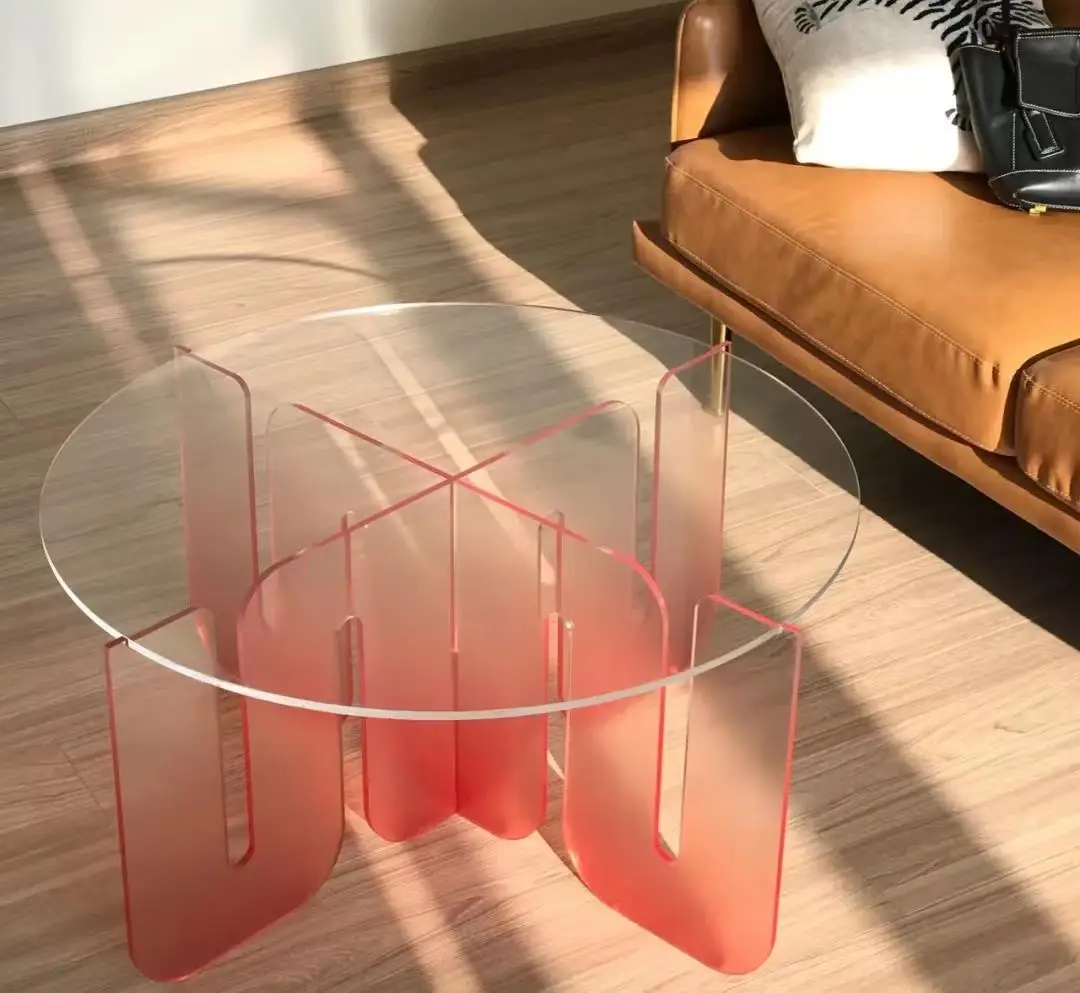 Custom Modern Transparent Color Home Office Store Coffee Furniture ...