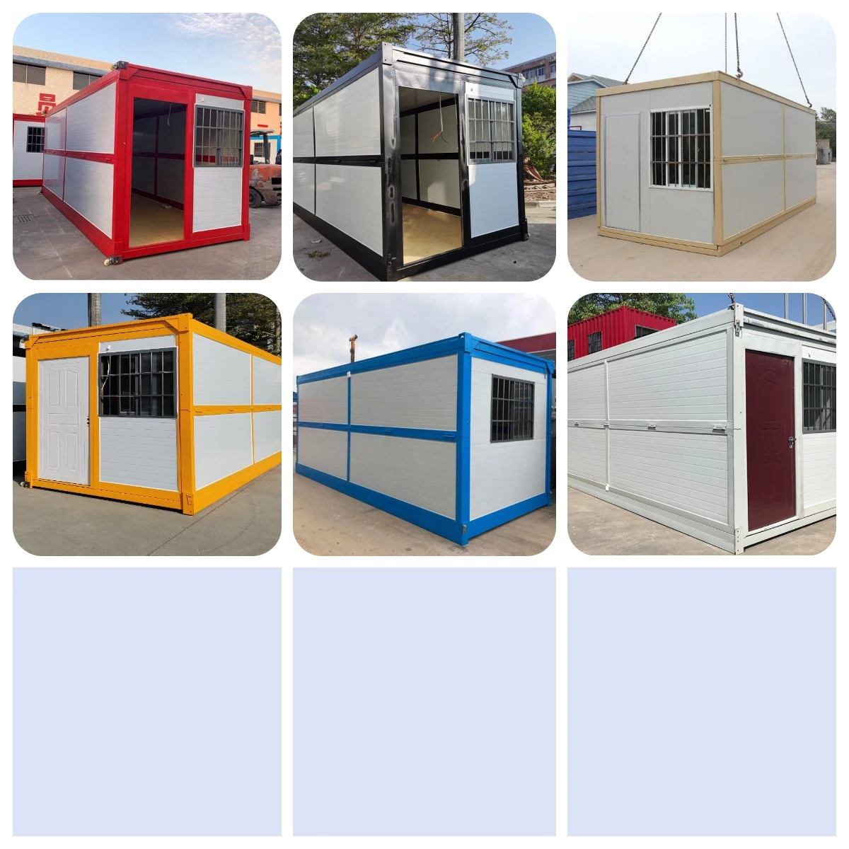 Casa Prefabricated House 20ft Tiny Foldable Office Container for House ...