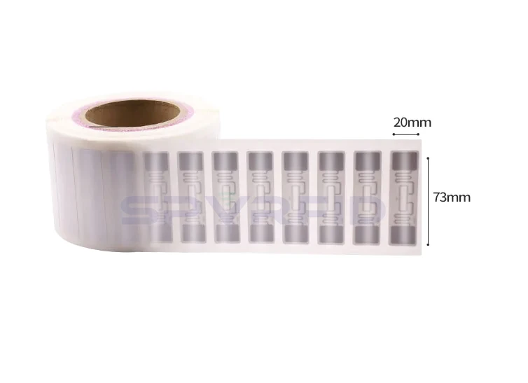 RFID Blank Printable ISO18000-6C Asset Management Stickers