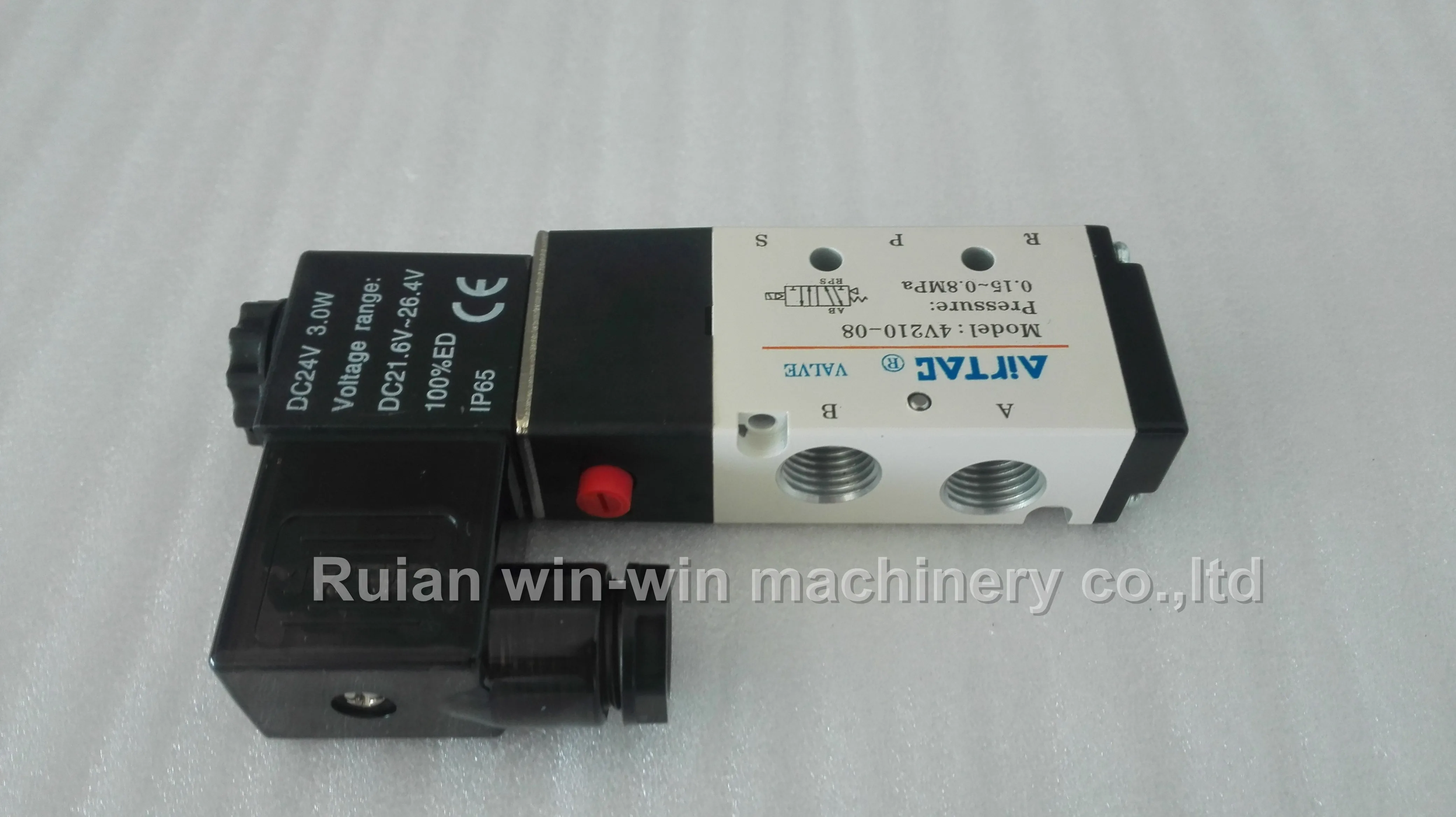 4V210-08 Electromagnetic Selenoide Valve for Film Blowing Machine