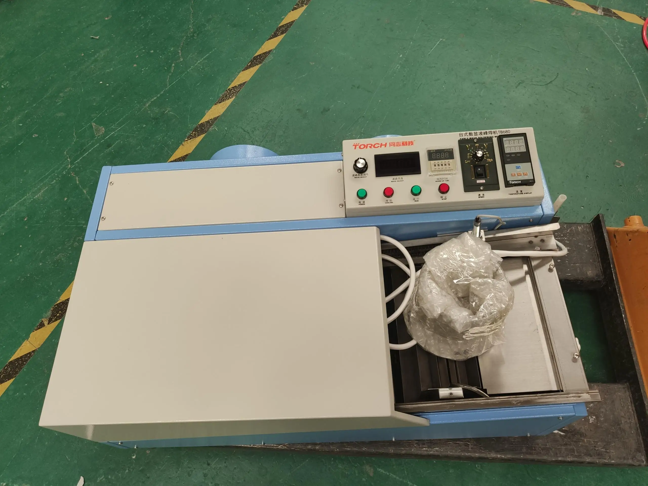 TB680 SMT Semi Auto Desk Mini Type Lead Free Small Wave Soldering ...