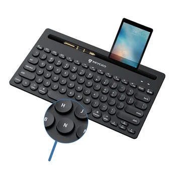 Hot Sale Mini Bluetooth Office Keyboard Multimedia Keys Fashion Design ...