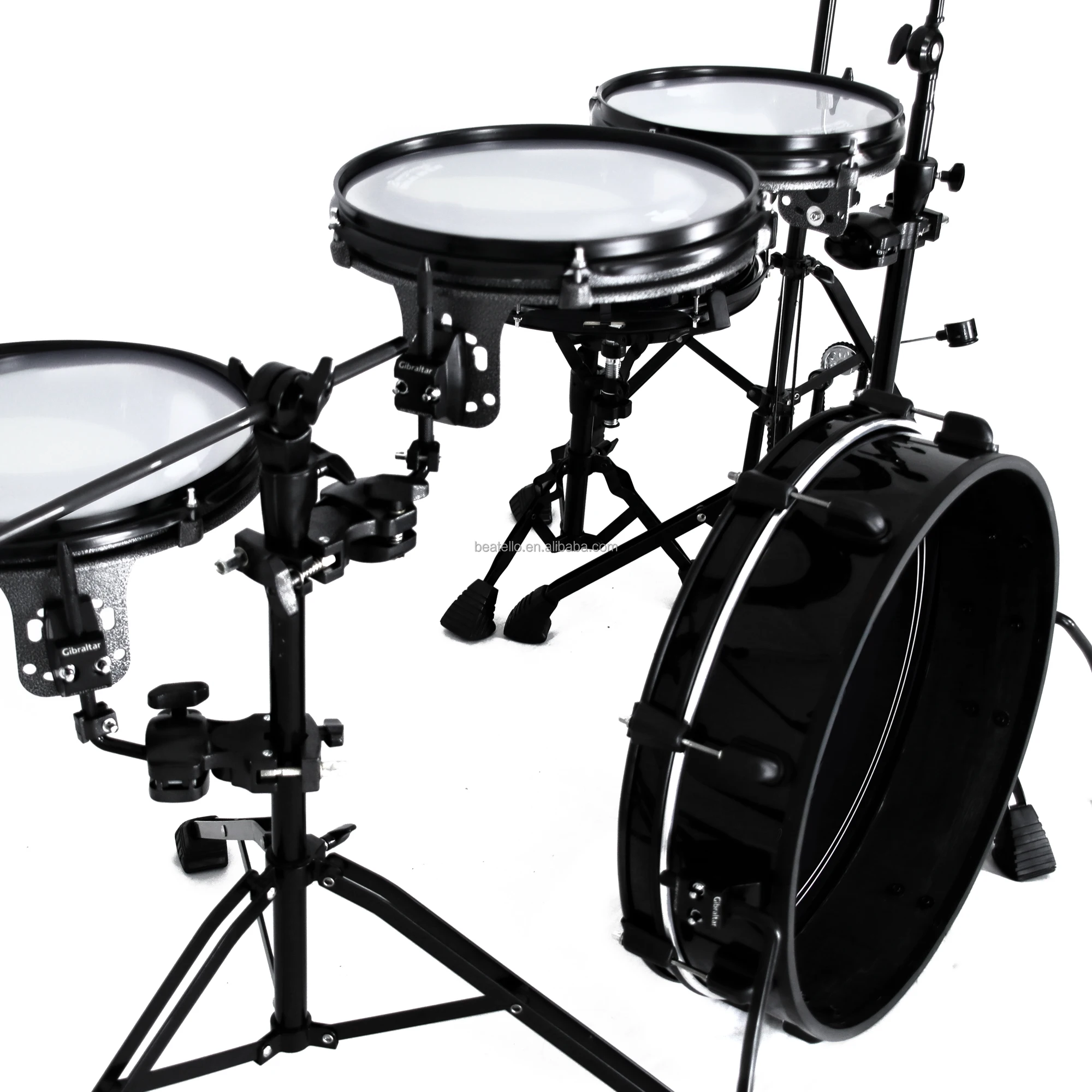Beatello Portable 5 Pcs Drum Kit – Compact Tablet Drum Set for ...