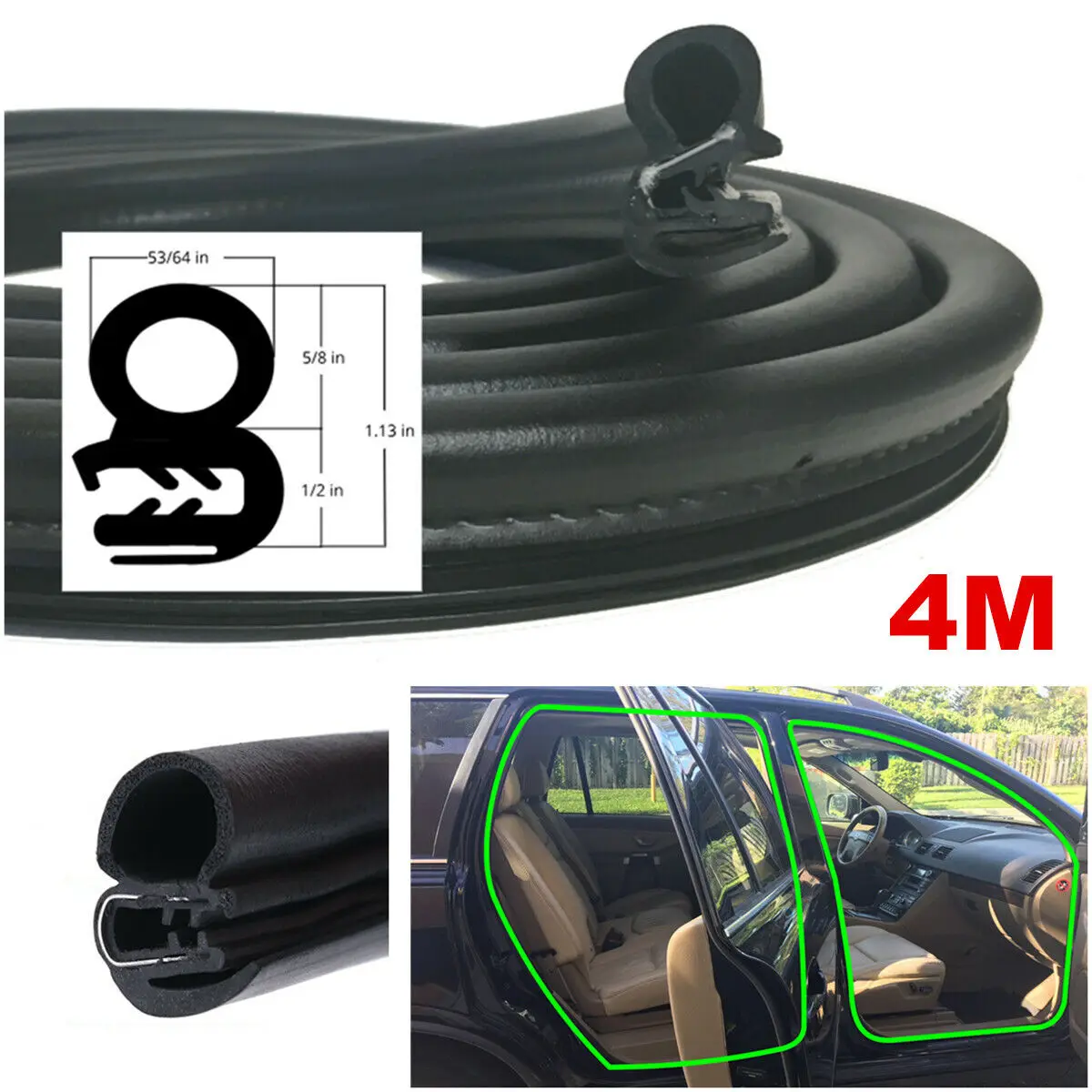 Waterproof Windproof Seal Strip - OEM Car Weather Strips