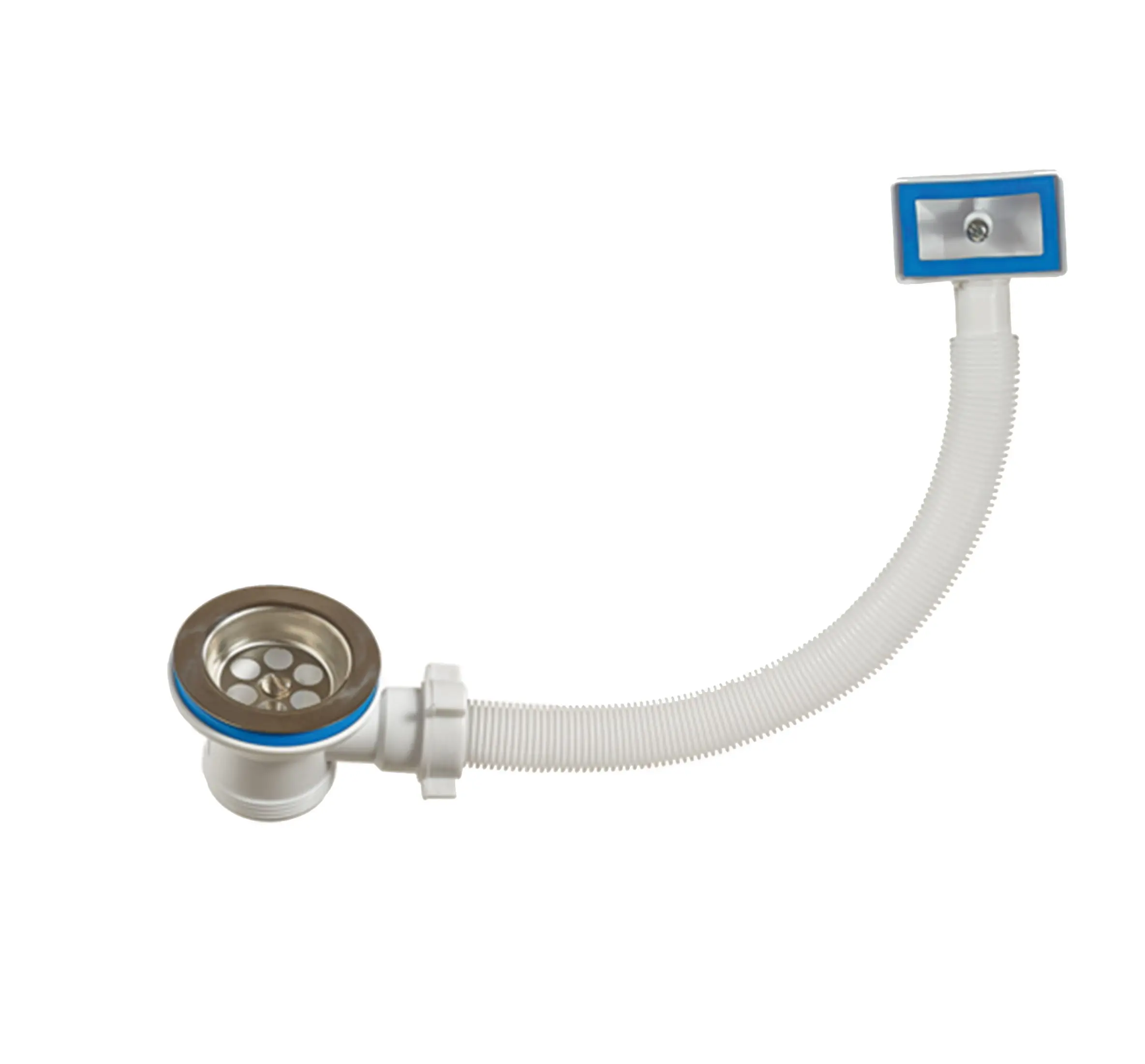 Siphon Sink Type P Trap 1 1/2" X 40 With Overflow Siphon Kitchen 4 1/2 ...