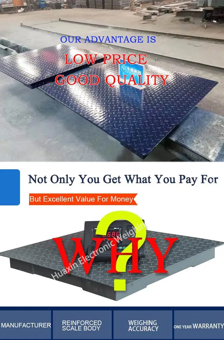 2t Cheap Cattle Pig Sheep Goat Digital Platform Weighing Scale 500kg ...