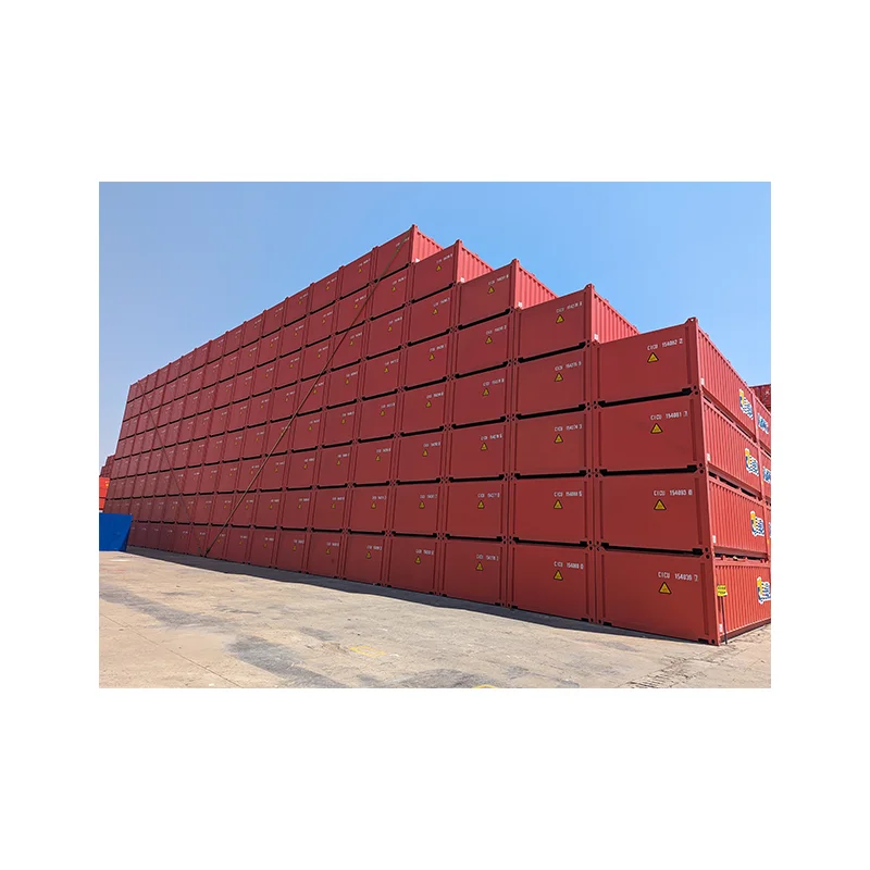 40ft Hard Open Top Dry Bulk Container Half Height Shipping Container On ...