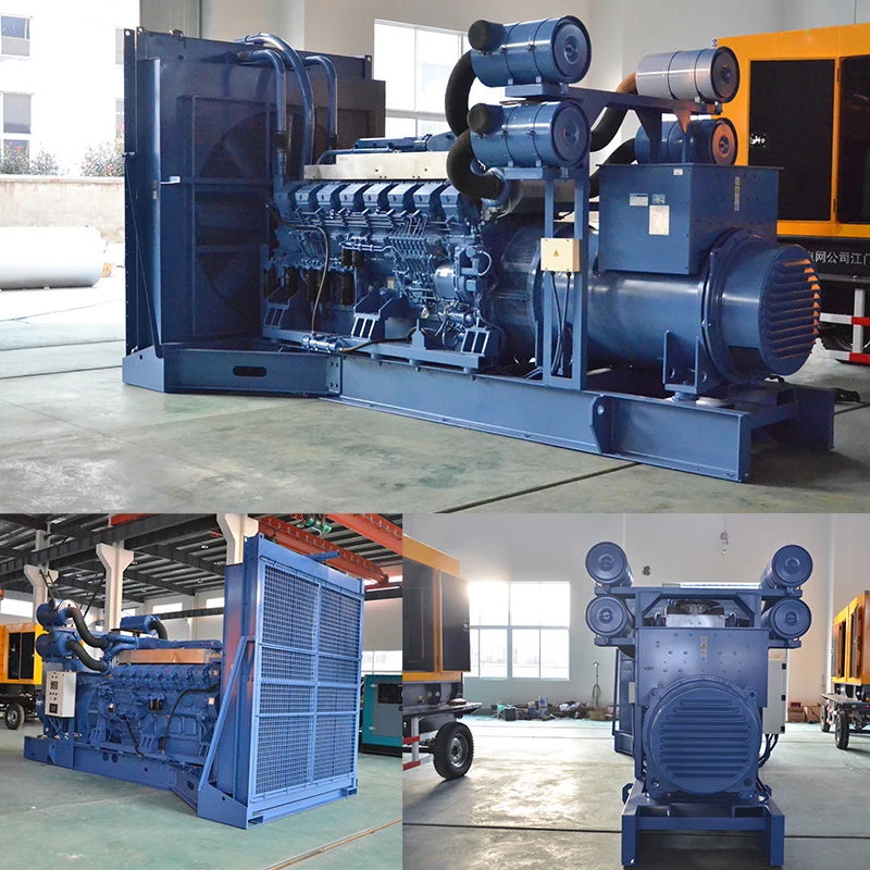 1600kw/2000kva Mitsubishi S16r-pta2 Diesel Generator Set - Buy 1600kw ...