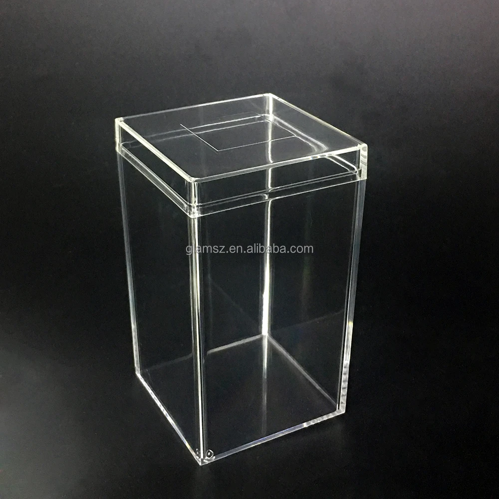 Transparent Acrylic Storage Boxes - Versatile & Eco-friendly