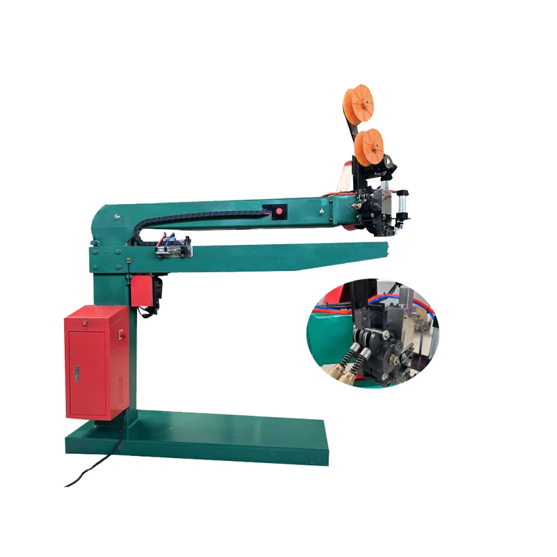 Manual corrugated carton stapler machine for make boxes cardboard ...