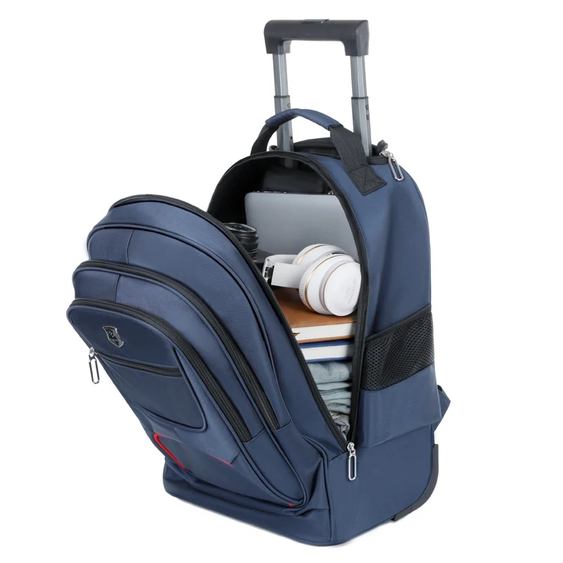 OMASKA Multifunction Trolley Backpack - Ideal for School & Sports
