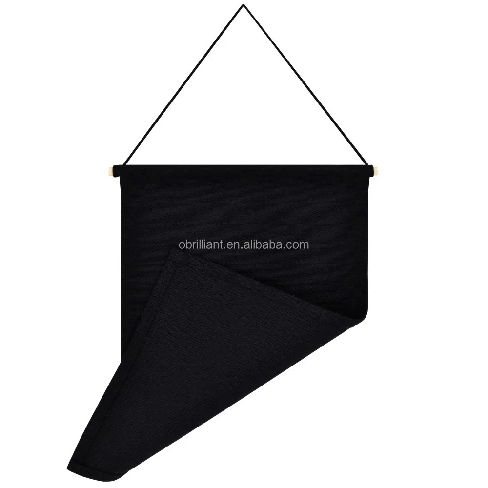 Diy Blank Canvas Banner Flags Wall Display Banners Enamel Pin Banners ...