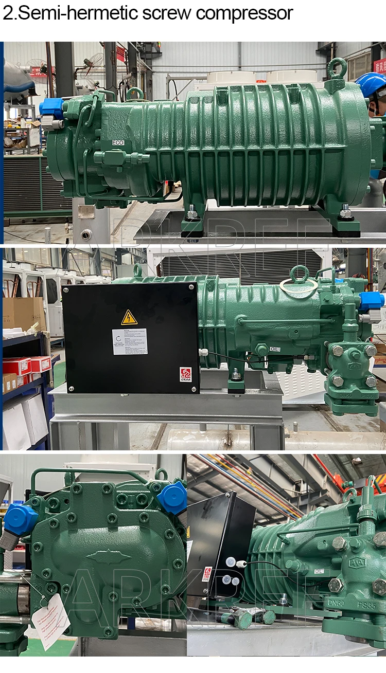 Bitzer Compact Screw Compressor CSH6563-60-38P for Cold Rooms