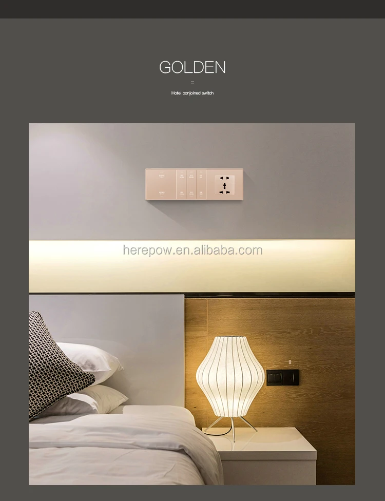 Smart Hotel Electrical Switch - Control Room Lights Efficiently