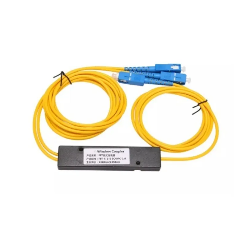 2-way Fiber Optic Cable Splitter Fbt Coupler Sc/upc Connectors Fbt ...